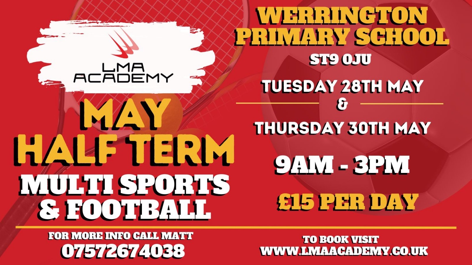 LMA Academy | Sports and Football coaching sessions in Stoke-on-Trent